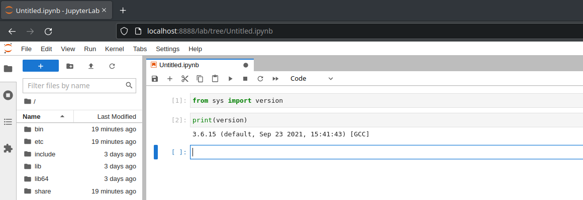SLES 15 SP4 | Replicable Python Environments with JupyterLab